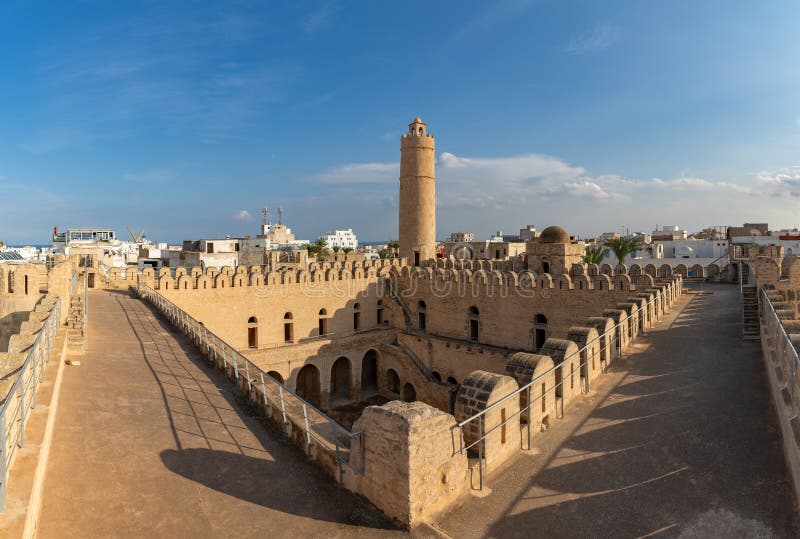 Ribat of Sousse stock photo. Image of tower, landmark - 377124988