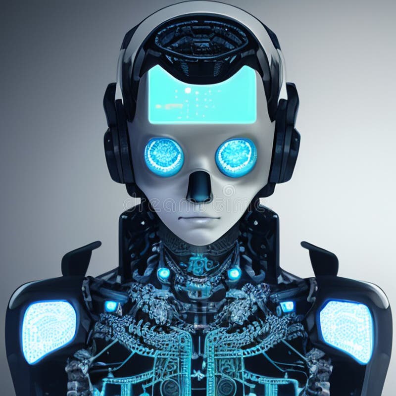 Picture of Robot the Robot Disassembles the Face of a Humanoid Robot ...