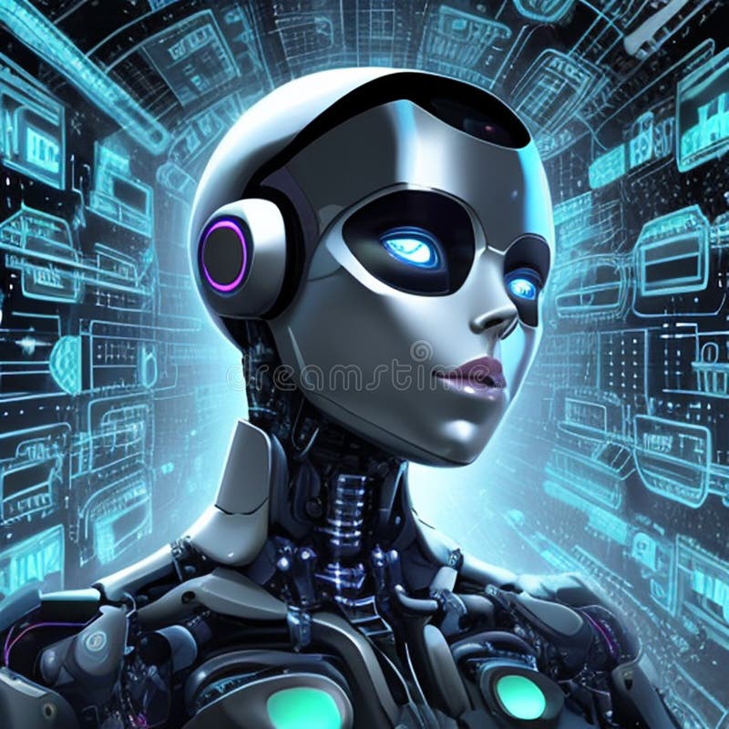 Picture of Robot the Robot Disassembles the Face of a Humanoid Robot ...