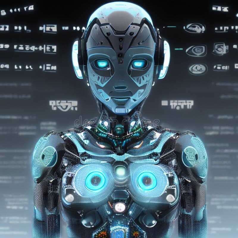 Picture of Robot the Robot Disassembles the Face of a Humanoid Robot ...