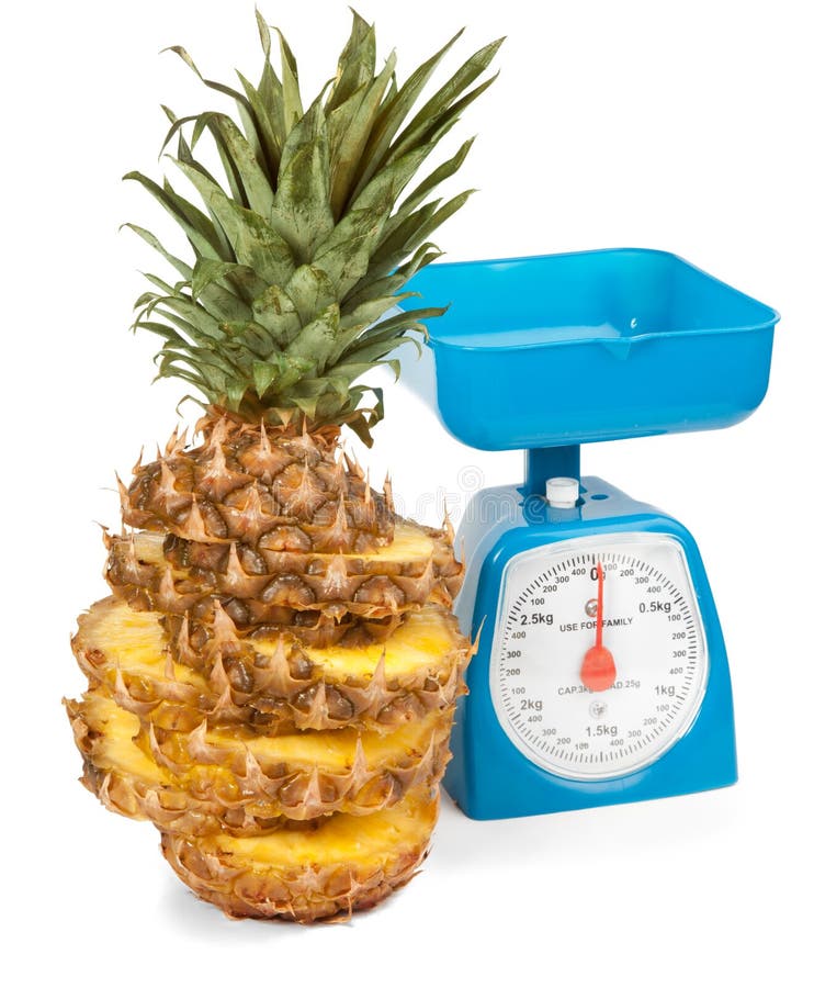 Picture of Scale with Apple and Measure Tape Stock Image - Image of ...