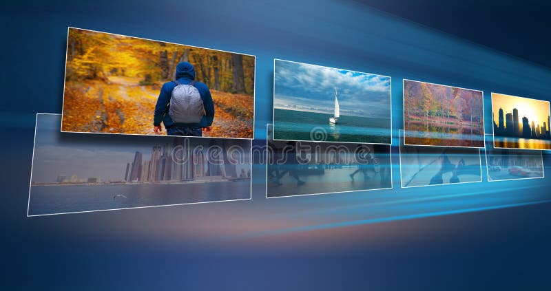 Picture in screen stock photo. Image of screen, streaming - 191824344