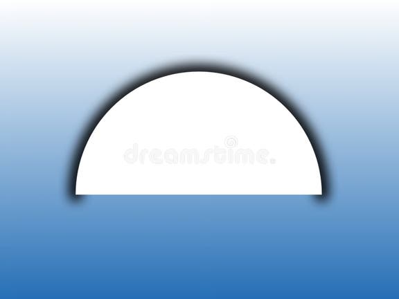 Picture with Semi Circle Pattern Stock Illustration - Illustration of ...