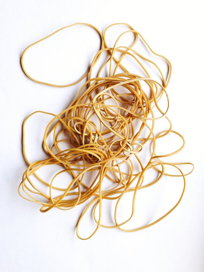Elastics on White Background Stock Image - Image of whitebackground ...