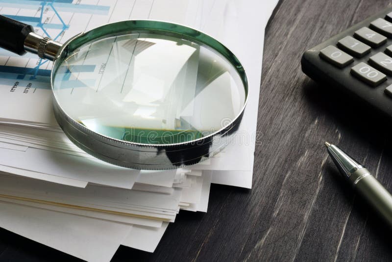 Picture Show Search for Errors Stock Photo - Image of calculate ...