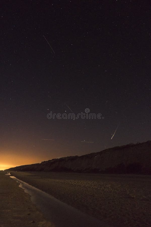 Perseidas stock photo. Image of unexpected, landscape - 103136644