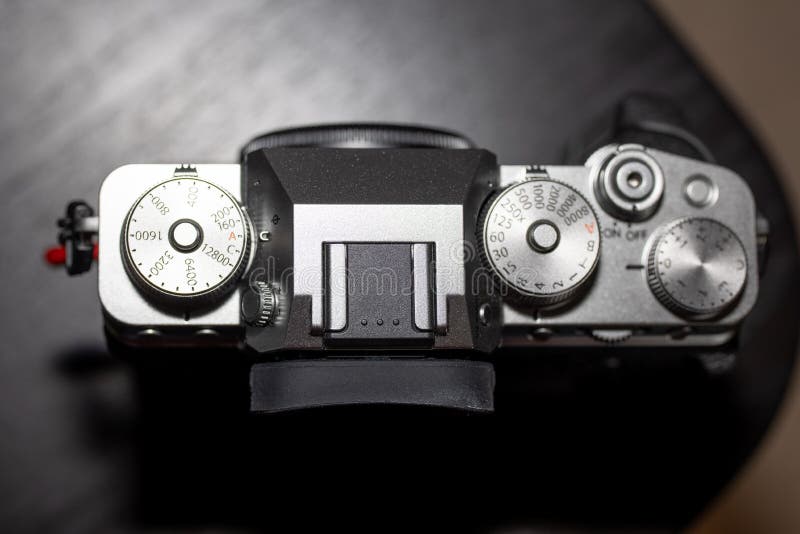 The Top Dials of the Fuji XT4 Mirrorless Camera Editorial Photography ...