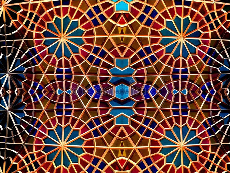 Eastern Mosaic. Patterns and Ornaments. Other Features, Other Lines ...