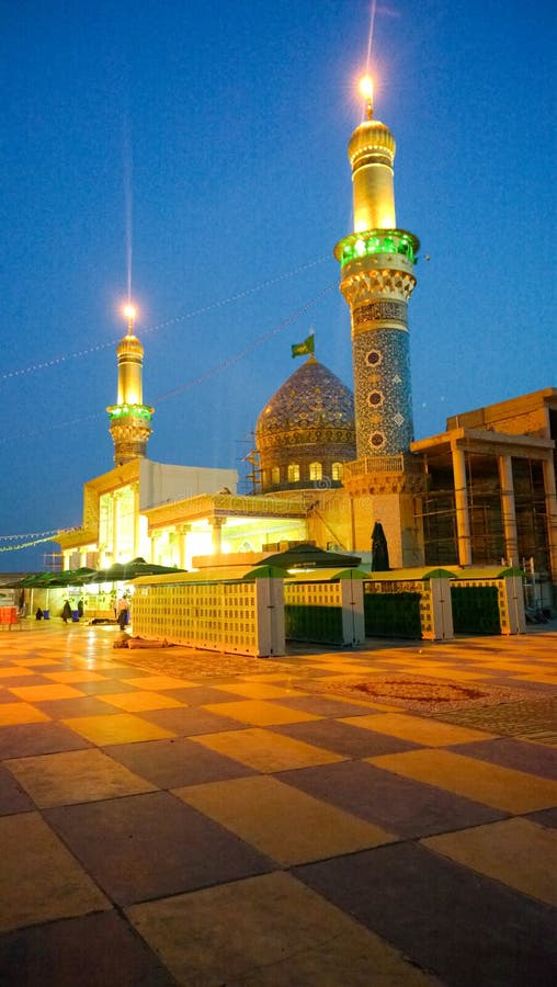 The Shrine of Syed Mohammed Sabba Al Dujail Stock Image - Image of ...