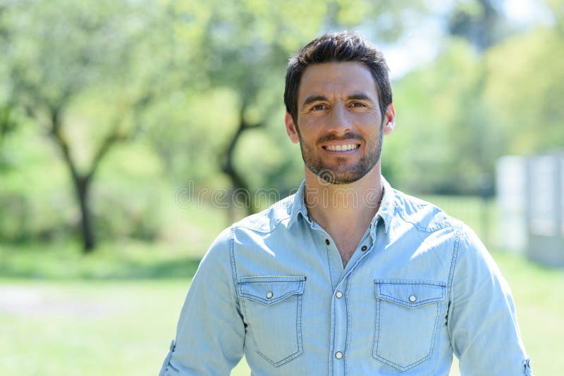 Picture single man in park stock photo. Image of park - 150568830