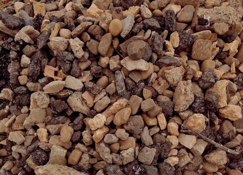 A Picture of Some Old Brown Rocks at Summer Stock Photo - Image of ...