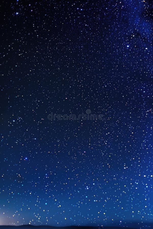 A Picture of the Starry Night Sky, Great for Astronomy or Space-themed ...