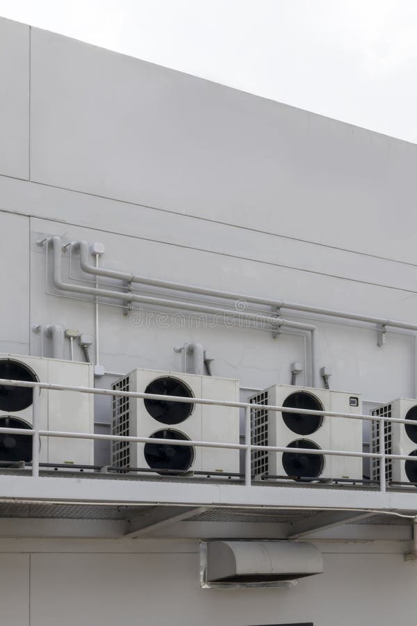 Picture of a Steel Frame To Support the Condensing Unit.,Air ...