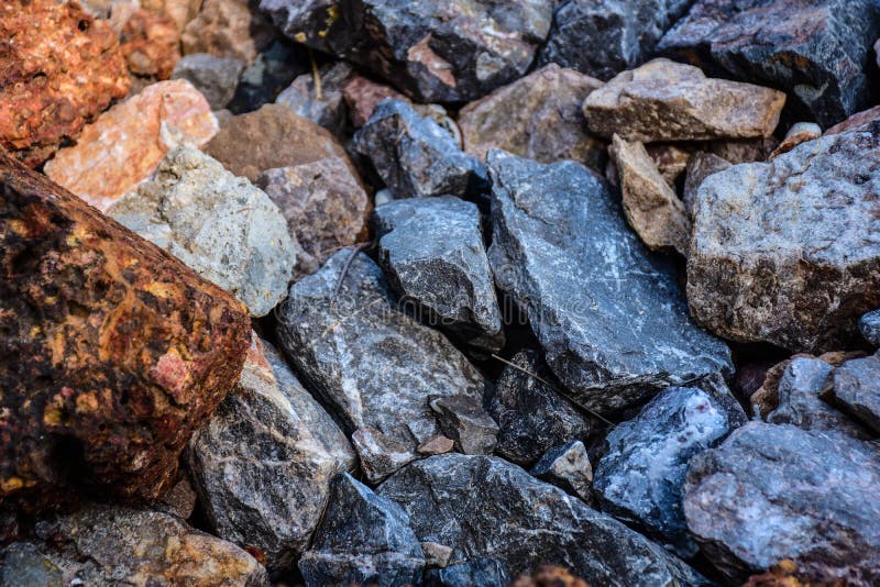 Rocks Stones Background. Granite, Basalt Stock Image - Image of natural ...