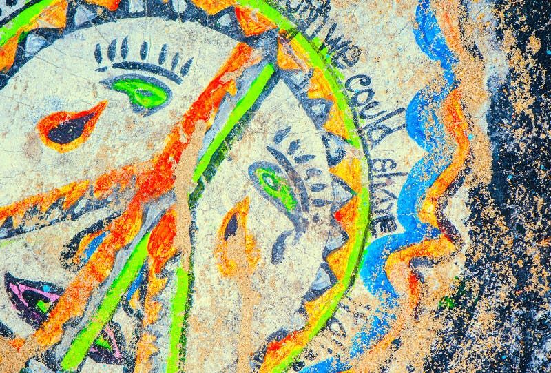 Picture on stone stock image. Image of bright, design - 58139907