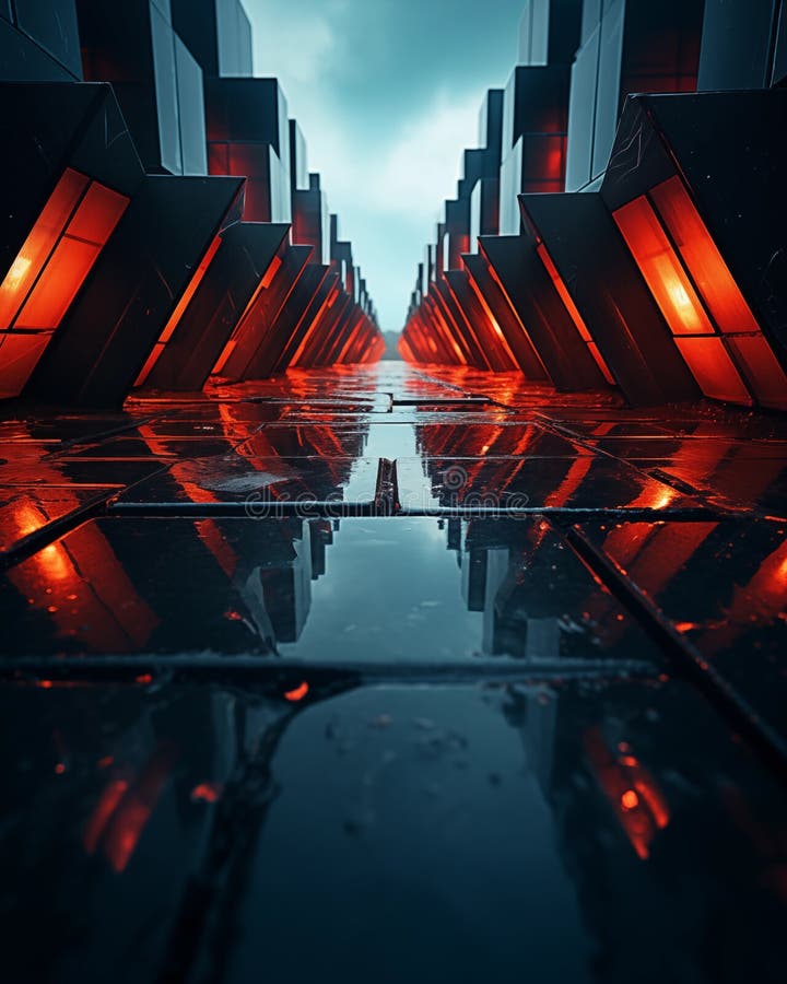 Picture of Structure, Abstract Art, Beautiful and Dimensional. Stock ...