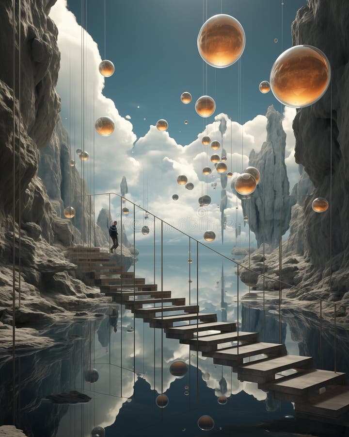 Picture of Structure, Abstract Art, Beautiful and Dimensional. Stock ...