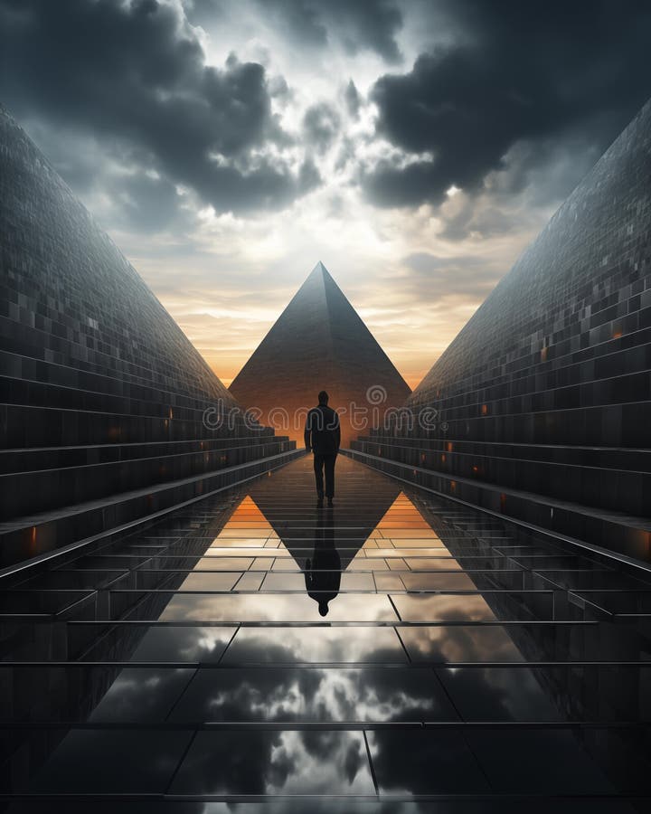 Picture of Structure, Abstract Art, Beautiful and Dimensional. Stock ...