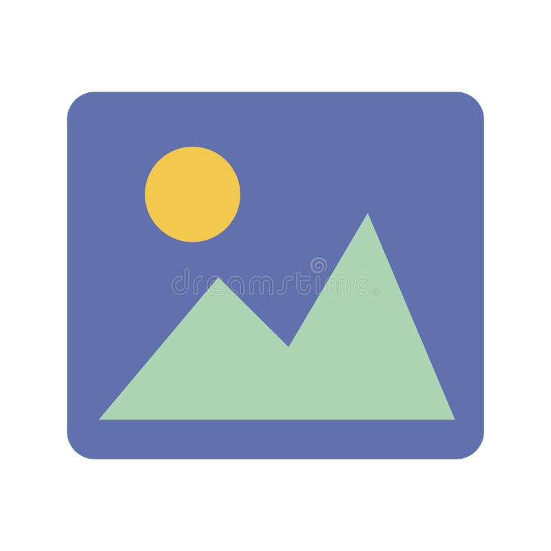 Picture symbol design stock vector. Illustration of folder - 222162124