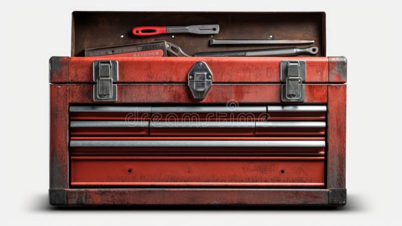 A Picture of a Tool Box with a Variety of Tools. Ideal for DIY Projects ...
