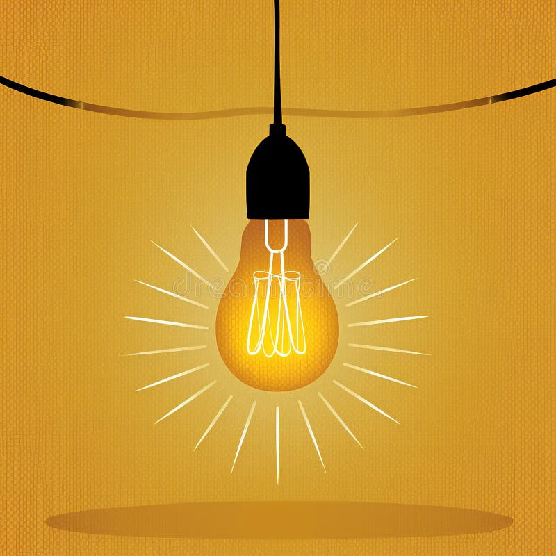 Picture of a Vibrant Bulb Burn and Lightining the Whole Room with Their ...