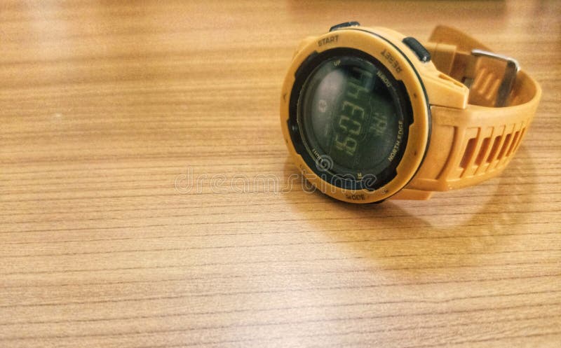 Picture of the Watch that is on My Work Desk Editorial Stock Image ...