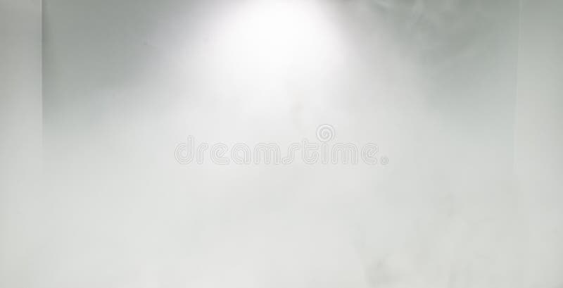 Picture of a White Stage Scene with Empty Space and Haze with Light ...
