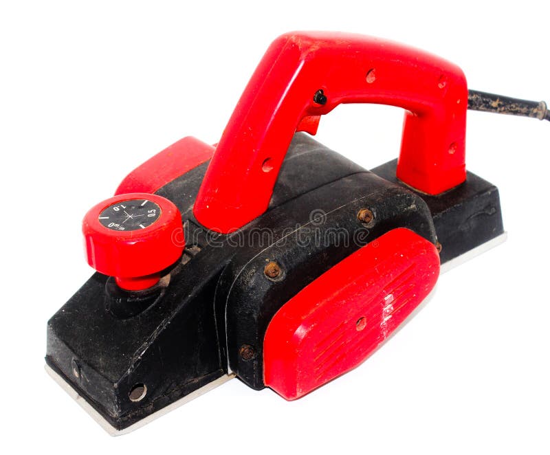 A Picture of Wood Cutting Machine Isolated on White Background Stock ...