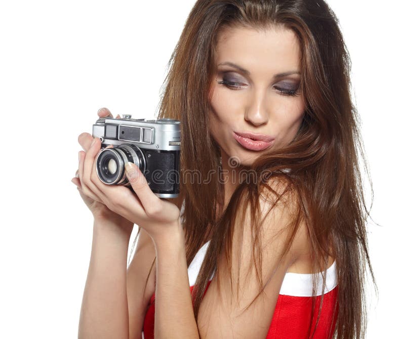 Picture from a Young and Beautiful Woman Wi Stock Photo - Image of ...