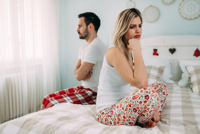 Picture of Young Couple Having Relationship Problems Stock Photo ...