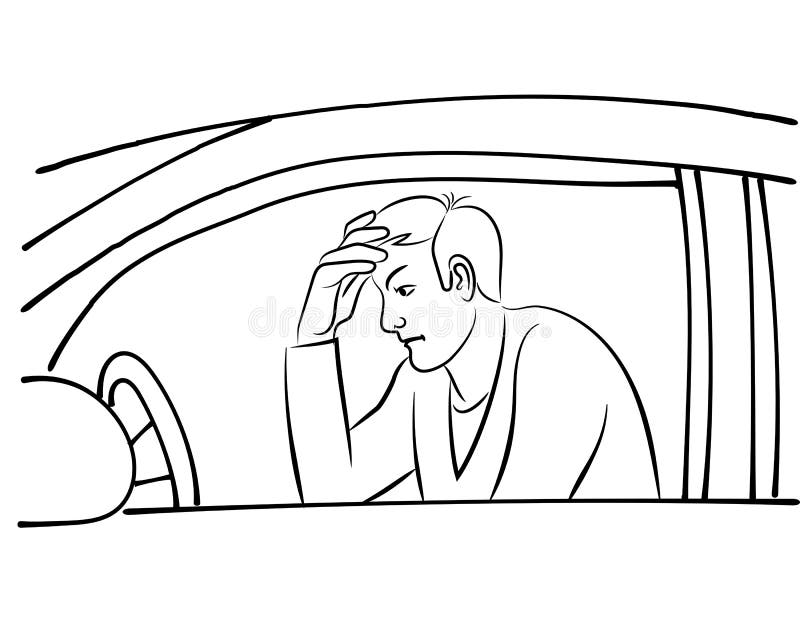 Sad Car Stock Illustrations – 679 Sad Car Stock Illustrations, Vectors ...