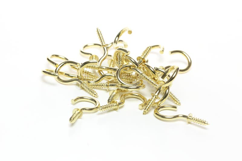 Board Hook in a White Background Stock Photo - Image of metal, studio ...