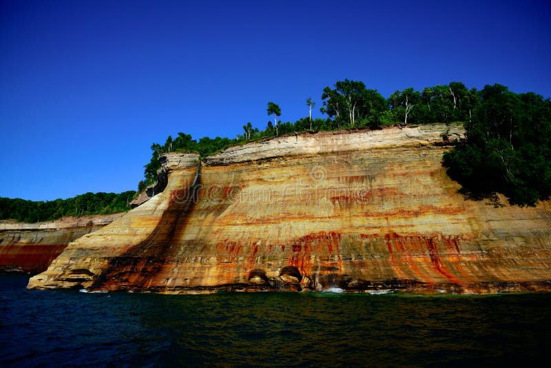 Pictured Rock National Park, Munising, Michigan Upper Peninsula Stock ...