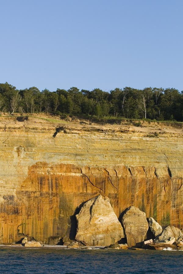 Pictured Rocks National Lakeshore, Michigan Stock Photo - Image of ...