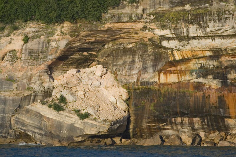 Pictured Rocks National Lakeshore, Michigan Stock Image - Image of ...