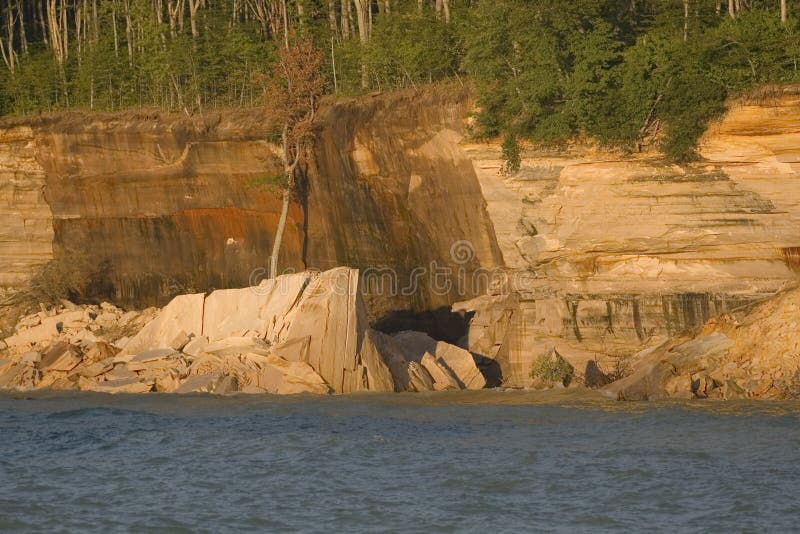 Pictured Rocks National Lakeshore, Michigan Stock Image - Image of ...
