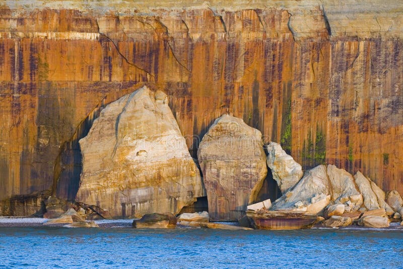 Pictured Rocks National Lakeshore, Michigan Stock Image - Image of ...