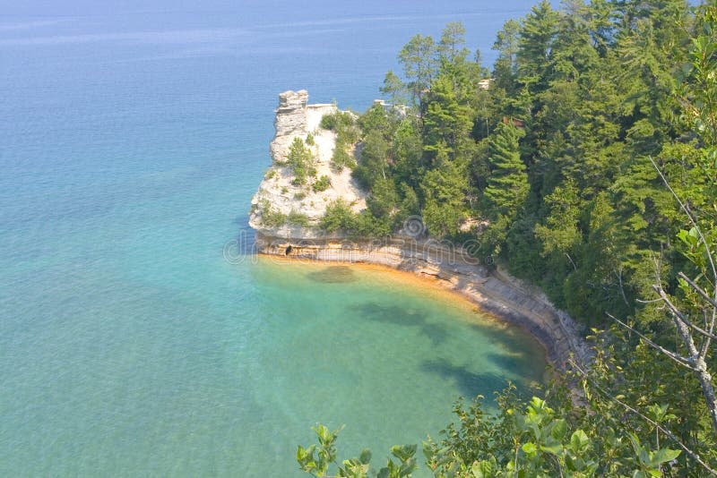 Pictured Rocks National Lakeshore, Michigan Stock Image - Image of ...
