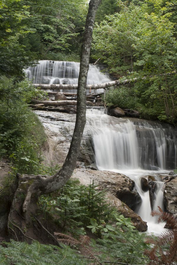 Sable Falls, Pictured Rocks National Lakeshore, Michigan Stock Photo ...