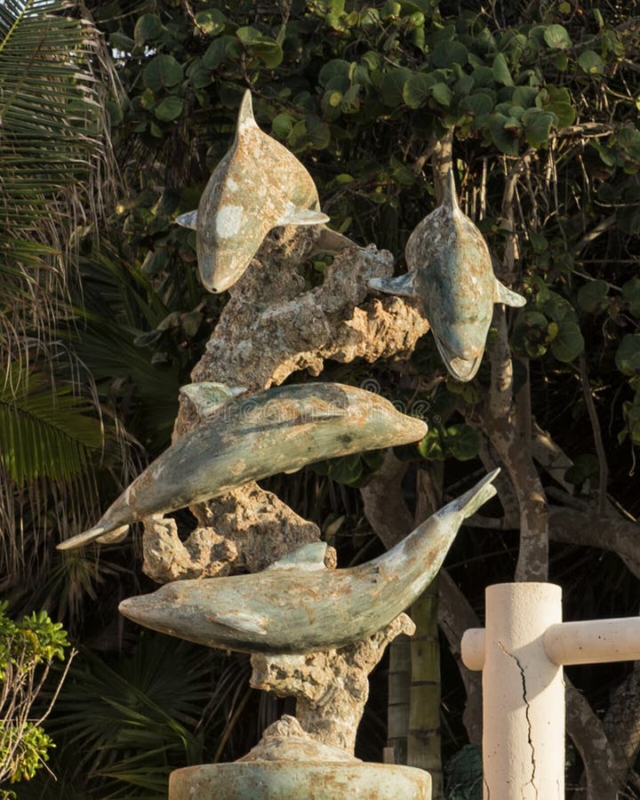 Rusted Dolphin Statue Stock Photos - Free & Royalty-Free Stock Photos ...