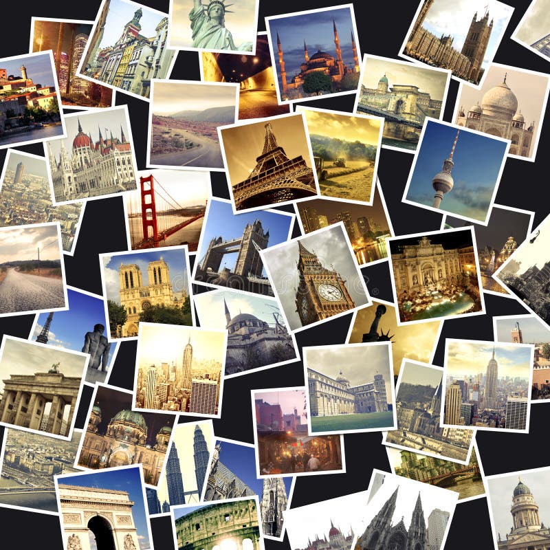 Cities Of The World Collage