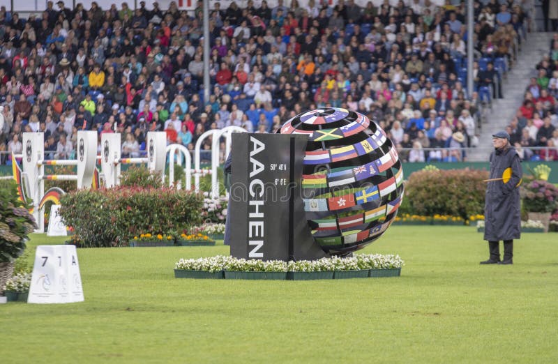 Pictures from the Jumping of the Prize of Nations Editorial Stock Image ...