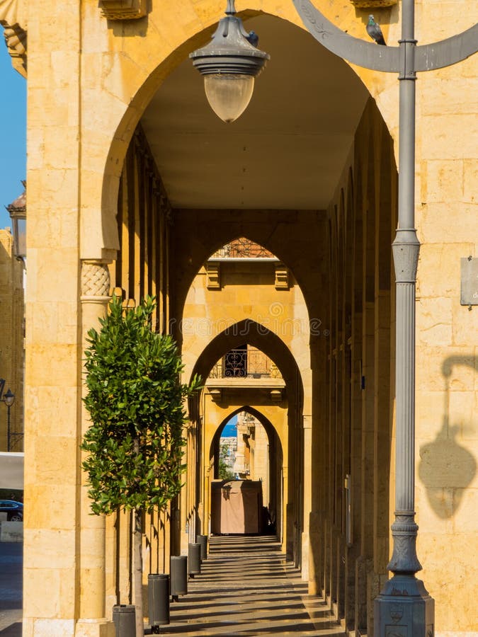 Downtown of Beirut, Lebanon Stock Image - Image of business, downtown ...
