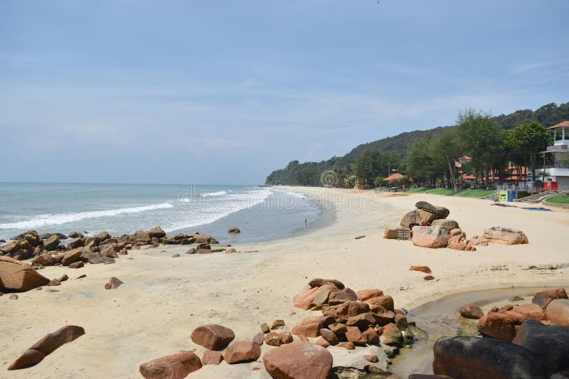 Picturesque Beach Scene with a Stunning Sunset Backdrop in Brittany ...