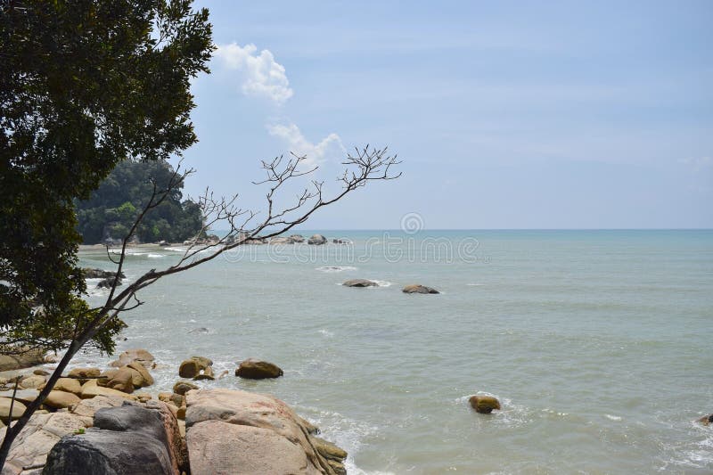 Picturesque Beach Scene with a Stunning Sunset Backdrop in Brittany ...