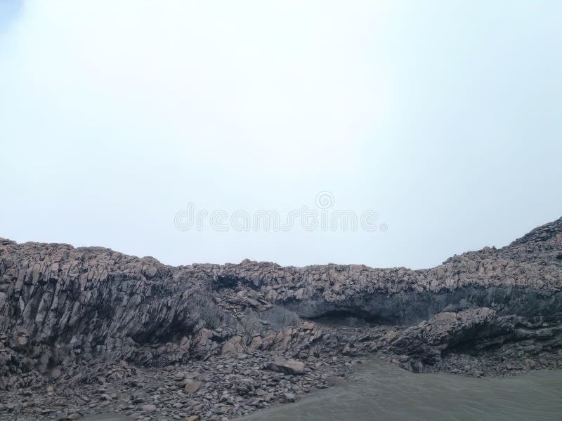 Picturesque Landscape Featuring Cliffs Against the Backdrop of a Sky ...