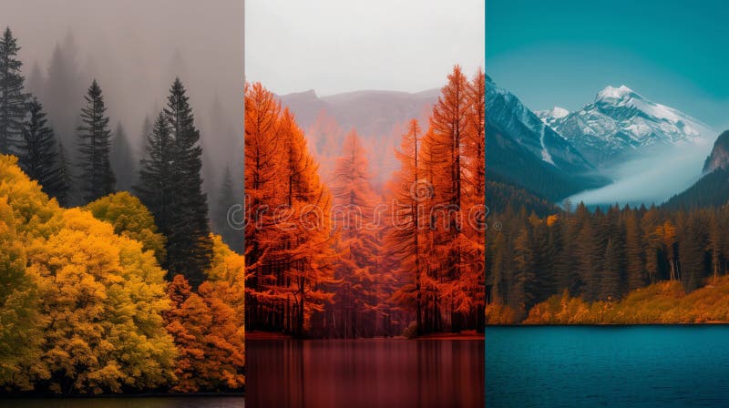 Picturesque Landscape Showcasing Forest and Mountain Views Across ...