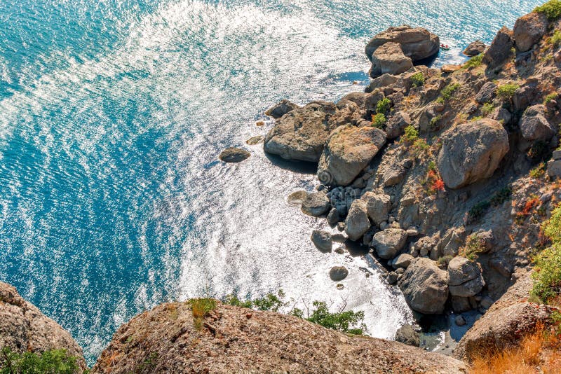 Picturesque steep beach 6 stock photo. Image of steep - 153911936