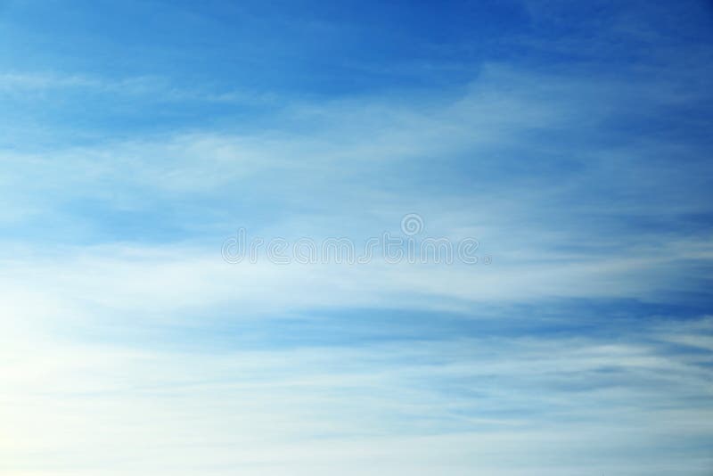 Picturesque View of Beautiful Blue Sky with Clouds Stock Image - Image ...