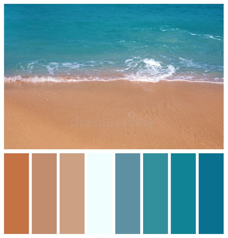 Picturesque View of Beautiful Seashore. Stock Photo - Image of beach ...